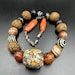 Zee Himalaya Dzi Asian Nepali Culture Carnelian Glass Agate Stone ...