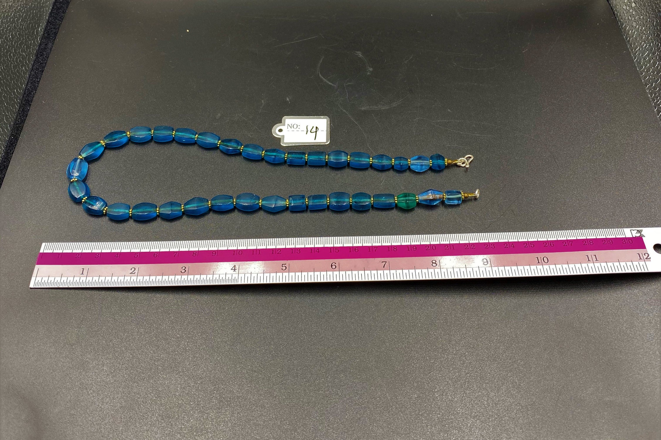 Old Antique Rare Unique Color Glass Beads Necklace - Etsy