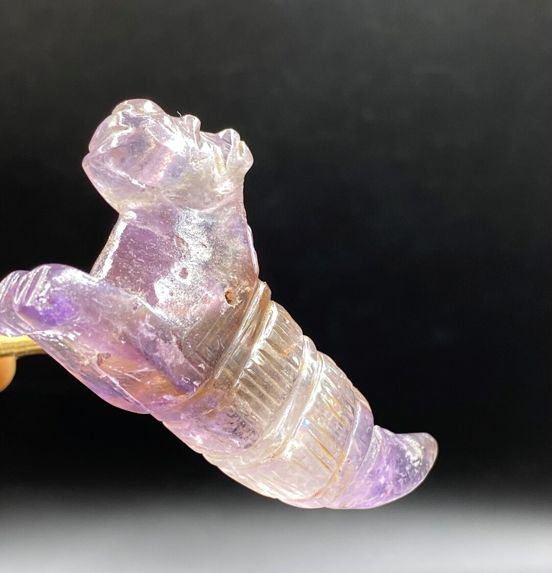 Ancient Pyu Culture South East Asian Burmese Art Amethyst Tiger Figure ...