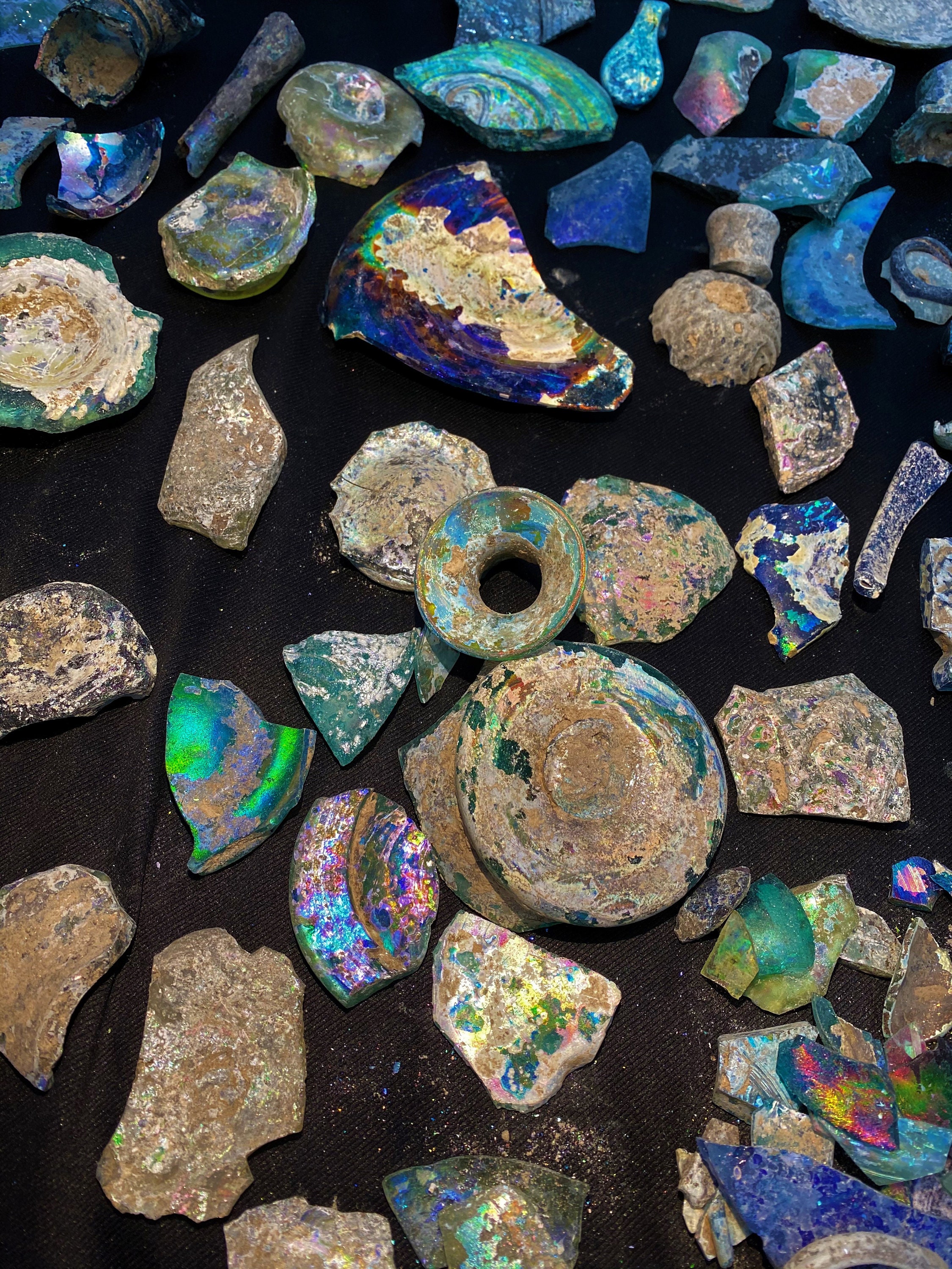 Roman Glass Fragments 1st Century AD | Etsy