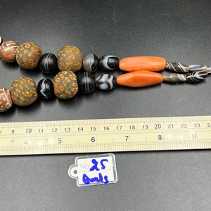 Zee Himalaya Dzi Asian Nepali Culture Carnelian Glass Agate Stone ...