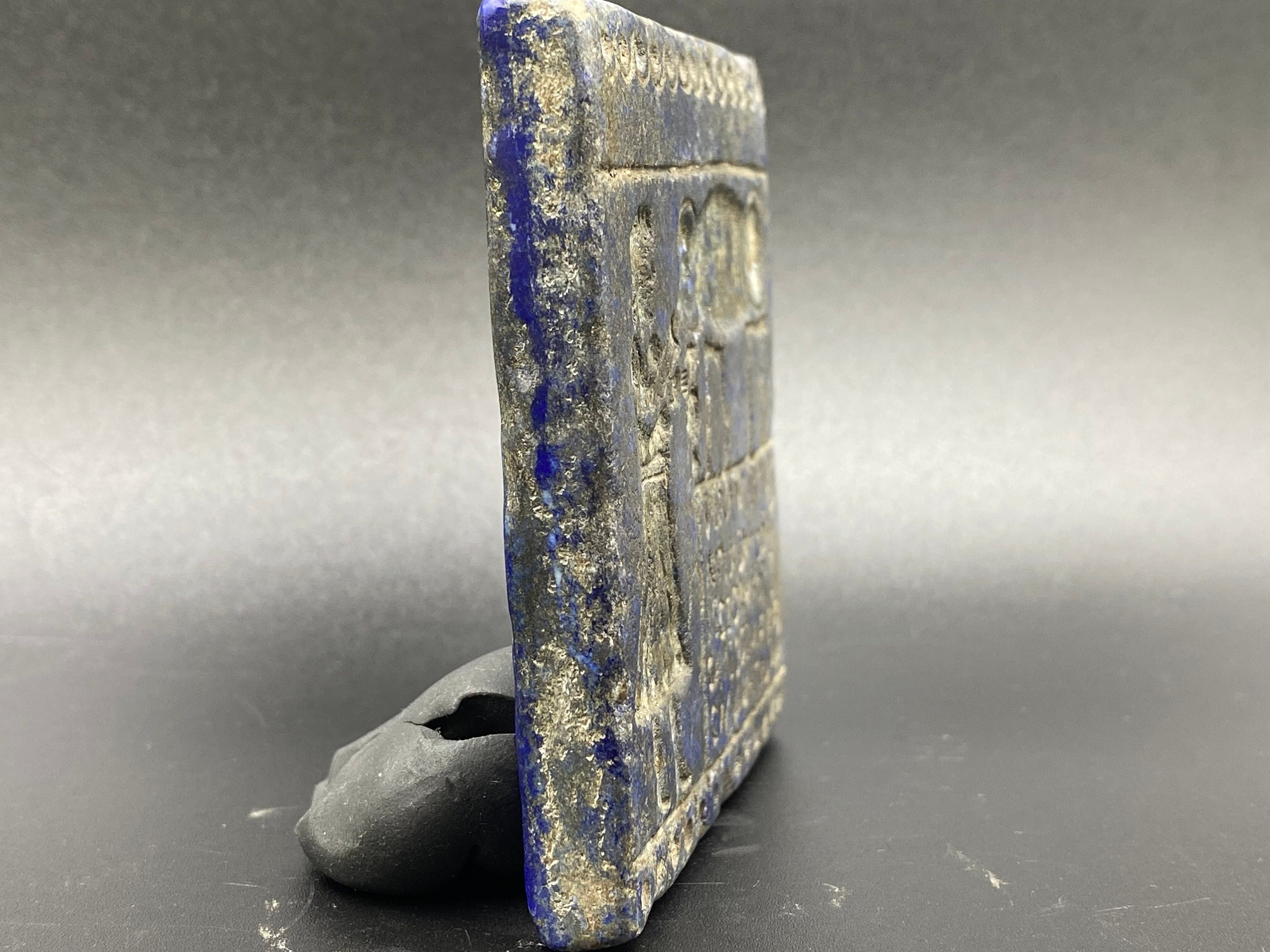 Antique Lapis Engraved Carved Tablet Plank From Ancient Historic ...