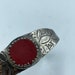 Vintage Antique Old Hand Made Silver Turkmani Bangle Bracelet Jewelry ...