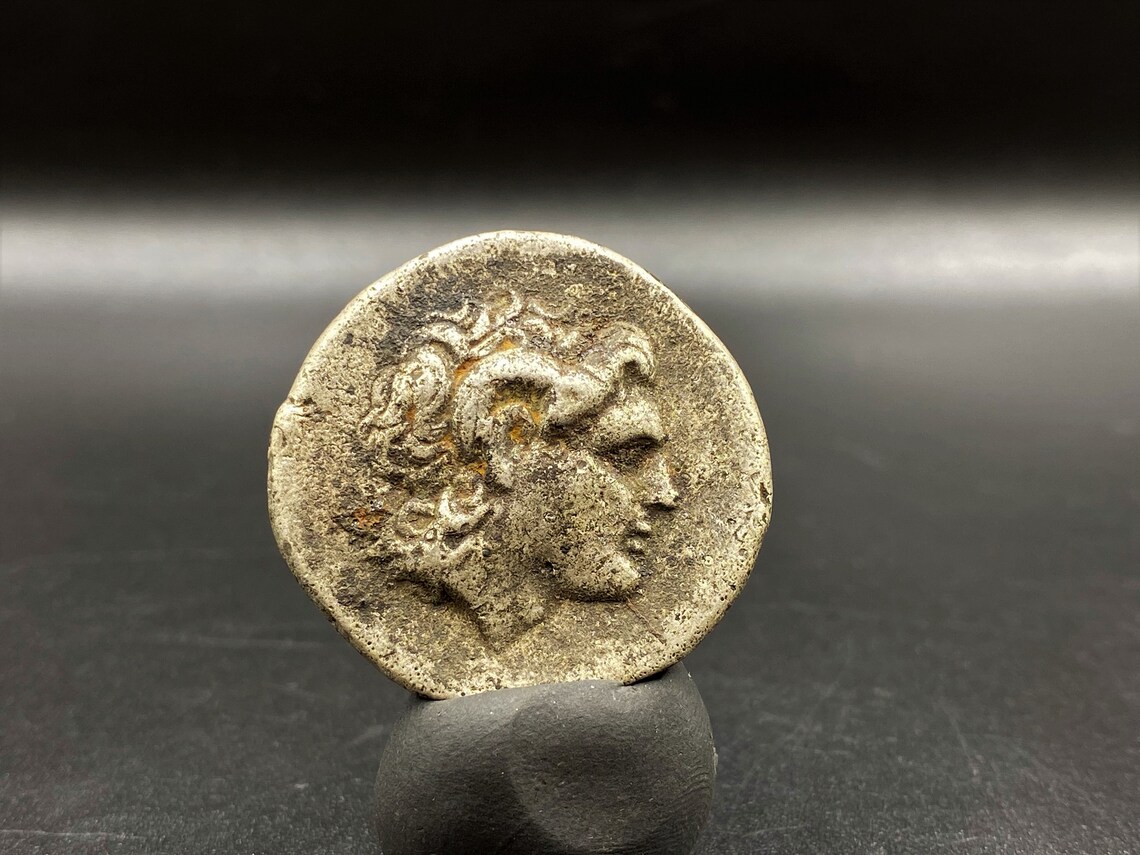 Alexander Old Currency Ancient Antique Silver Indo Greek's Greco ...