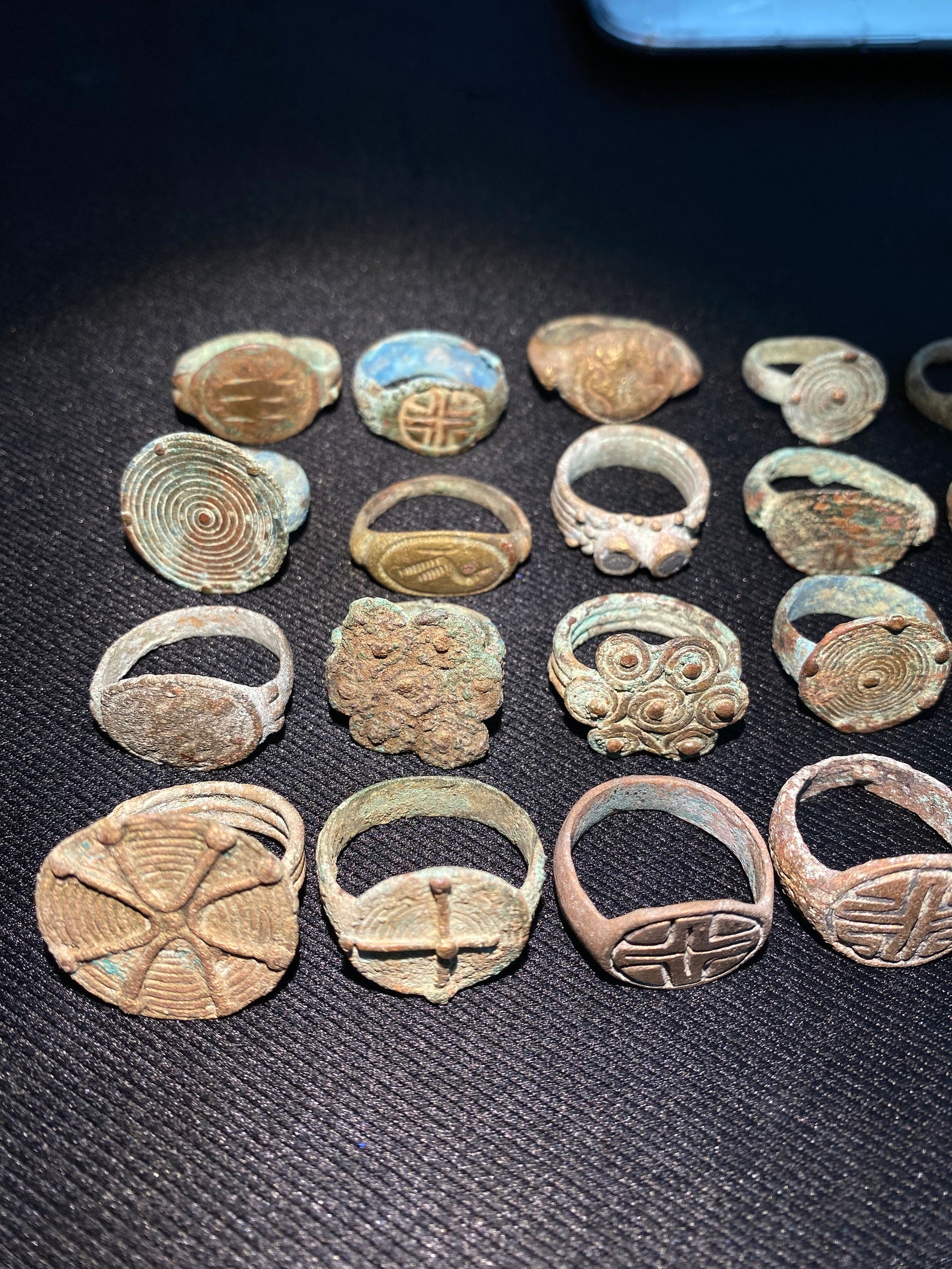 Rings the Lot of Ancient Rings From Ancient Romans Empire - Etsy