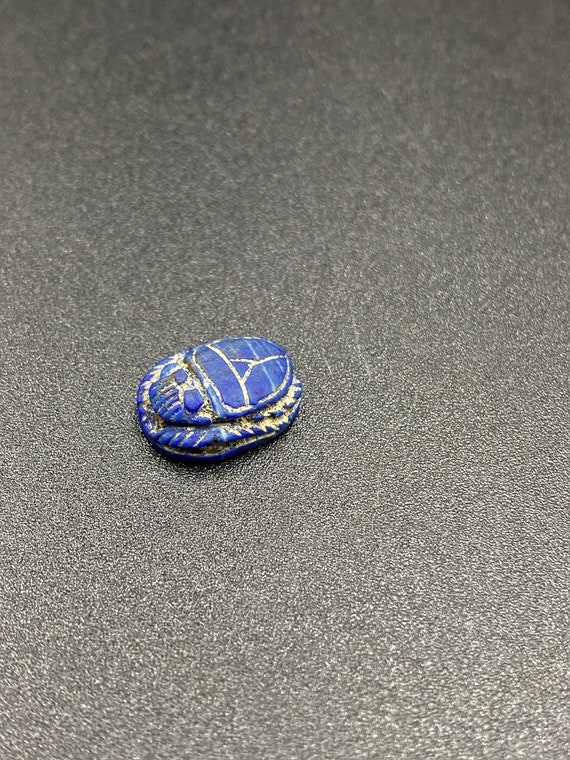 Ancient Egyptian Art Scarab Stamp Seal Bead Amulet Je… - Gem