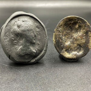 Old Ancient Antique Greco Bactrian Greek Bronze Stamp Seal - Etsy