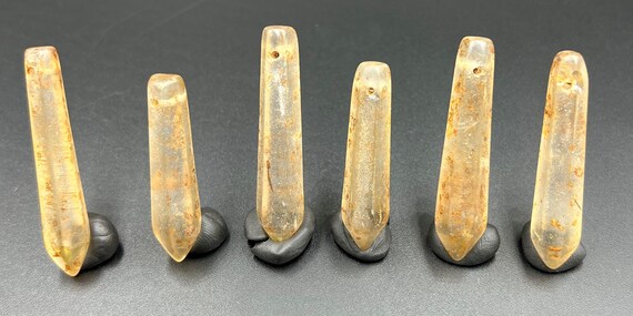 Antique Bactrian Greek Roman Crystals Jewelry Necklac… - Gem