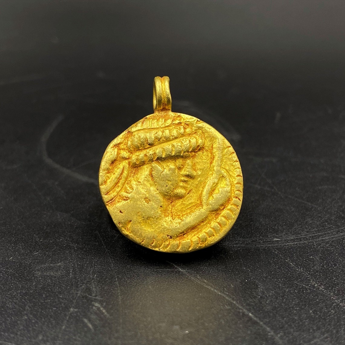 Old Antique Ancient Indo Greco Kushan Gold Coins Pendant 18 - Etsy