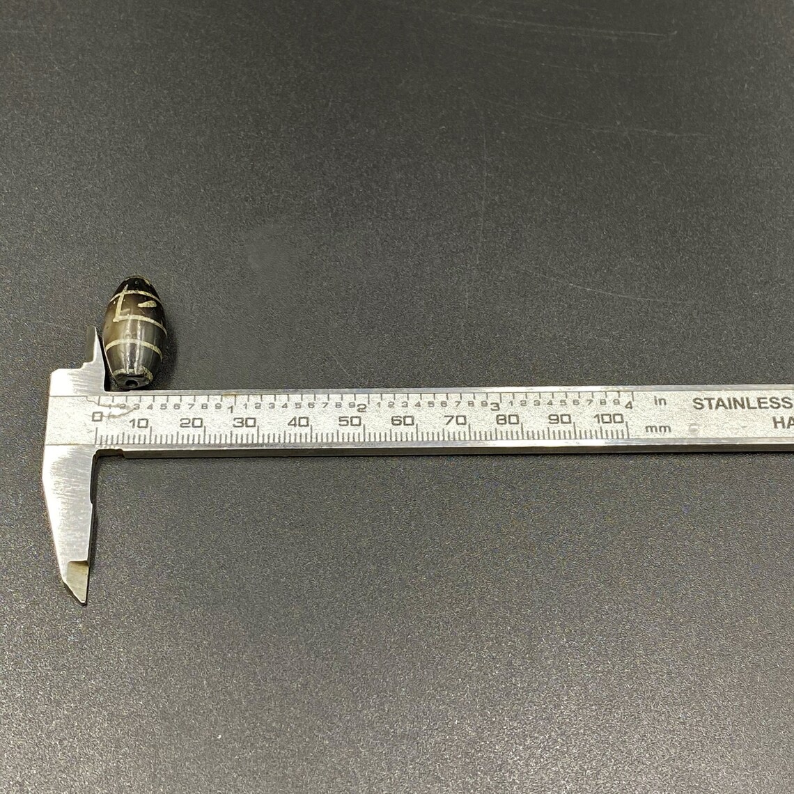 Old Himalayan Indo Tibetan Phum Dzi With Rare Pattern - Etsy