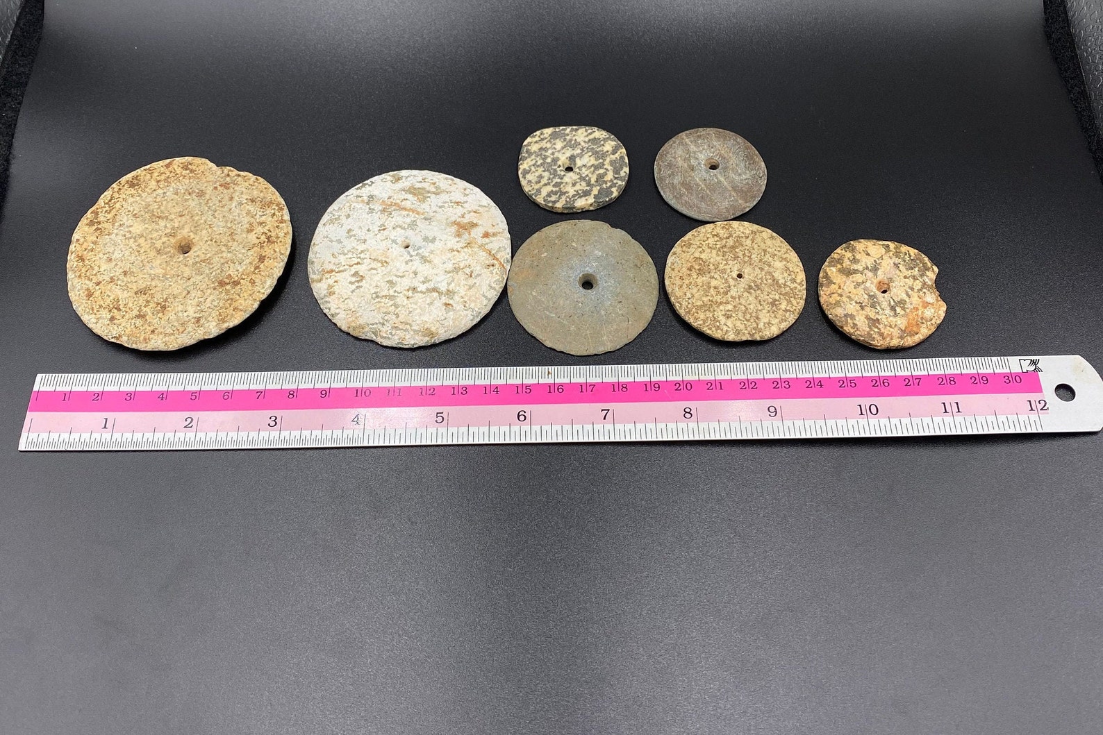 Old Antique Ancient Stone Age Stone Jewelry Bead Pendant Lot - Etsy