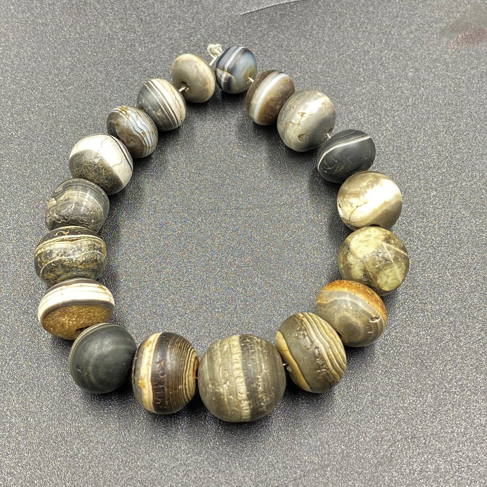 Ancient Antique Medicine Rami Old Beads From Himalaya Tibet Sulemani ...