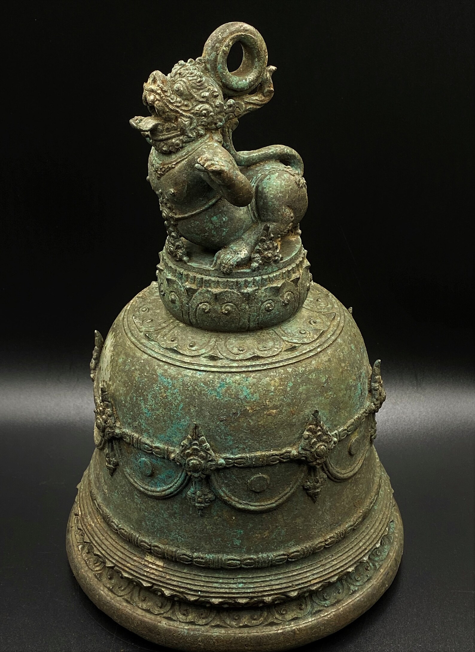 South East Asian Antiquities Cambodian Bronze Antique Temple Bell - Etsy