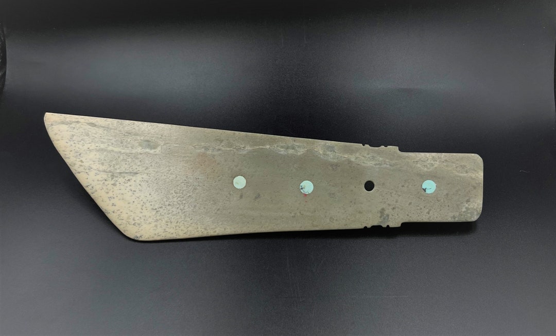 ASIAN ANTIQUE Chines Jade Bi Dagger Blade Knife Sword Shang Dynasty ...