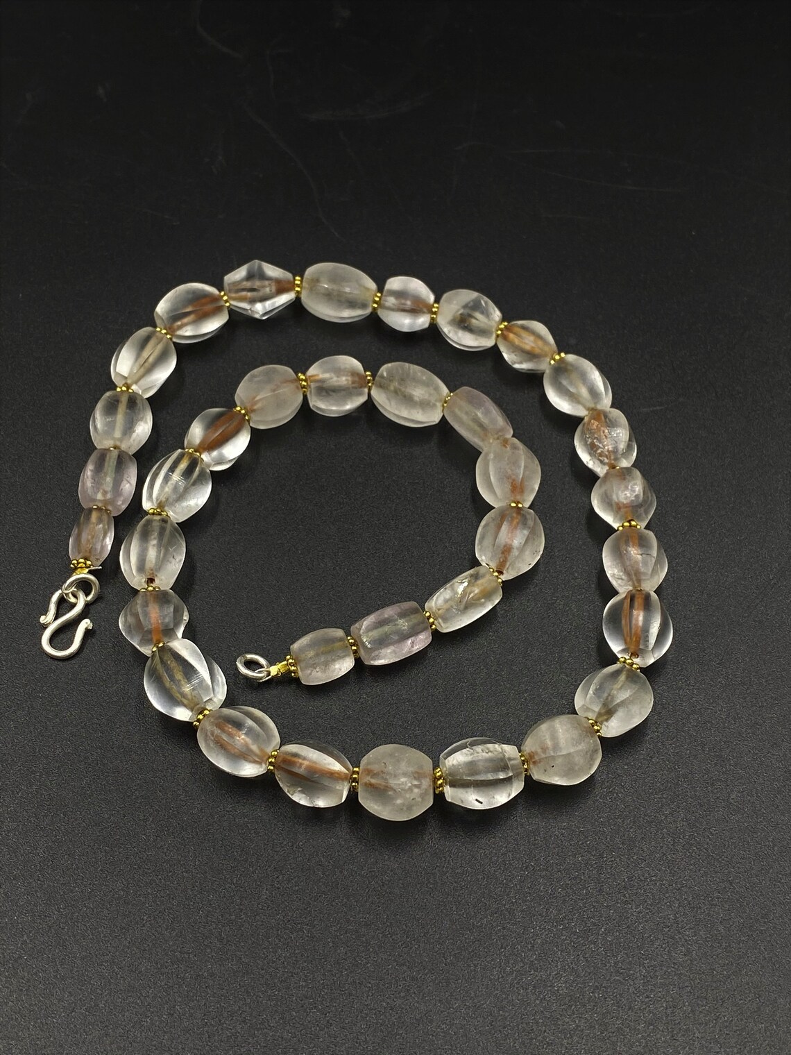 Old Ancient Antique Crystals Quartz Beads Necklace | Etsy