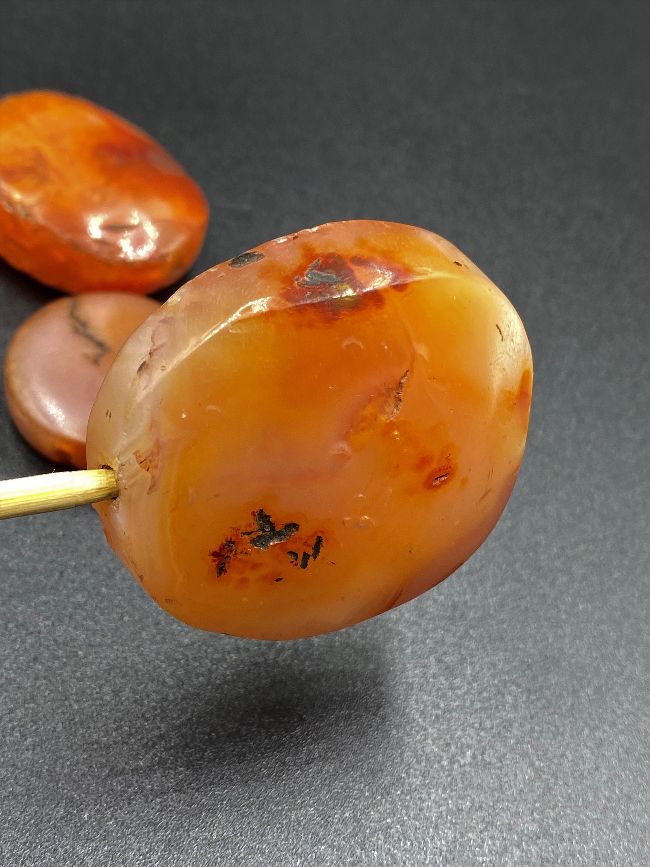 Ancient Jewelry Vintage Old Middle East Safavid Dynasty Carnelian Agate ...