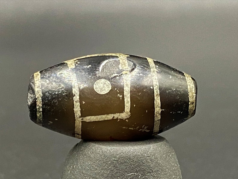 Old Himalayan Indo Tibetan Phum Dzi With Rare Pattern - Etsy