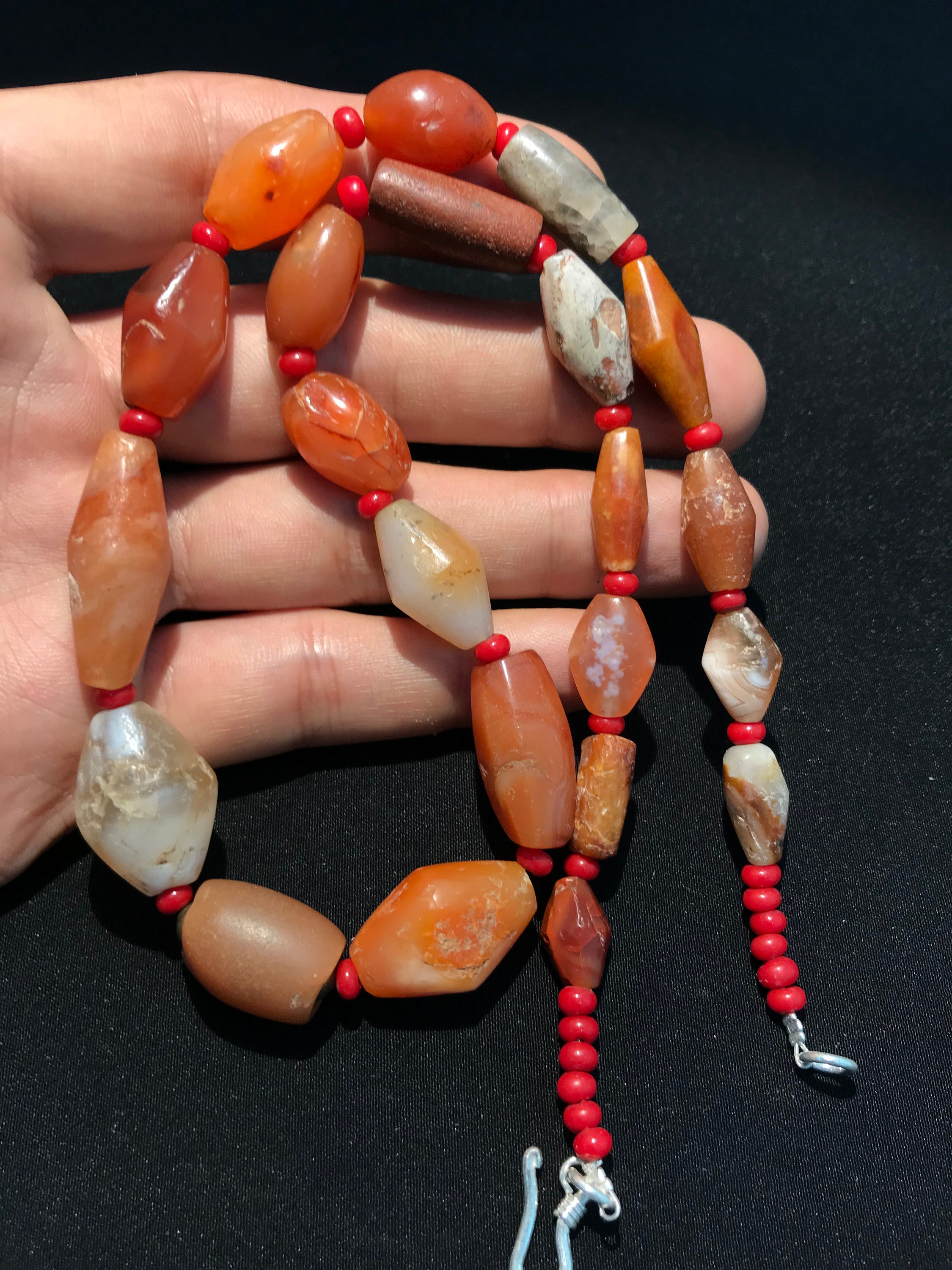 Ancient Carnelian Beads Old Natural Carnelian Beads II Lll - Etsy