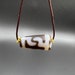 Himalayan Tibetan Nepali Tian Zhu Dzi Agate Stone Prayer Amulet Zee ...