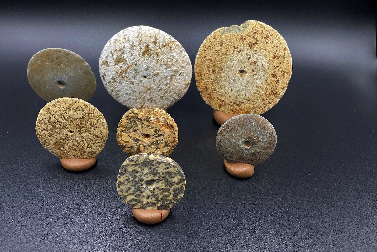 Old Antique Ancient Stone Age Stone Jewelry Bead Pendant Lot - Etsy UK