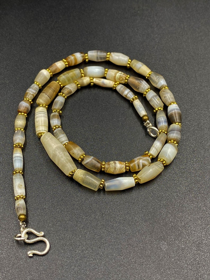 Antique Old Indo Greco Bactrian Ancient Agate Beads 256 BC - Etsy