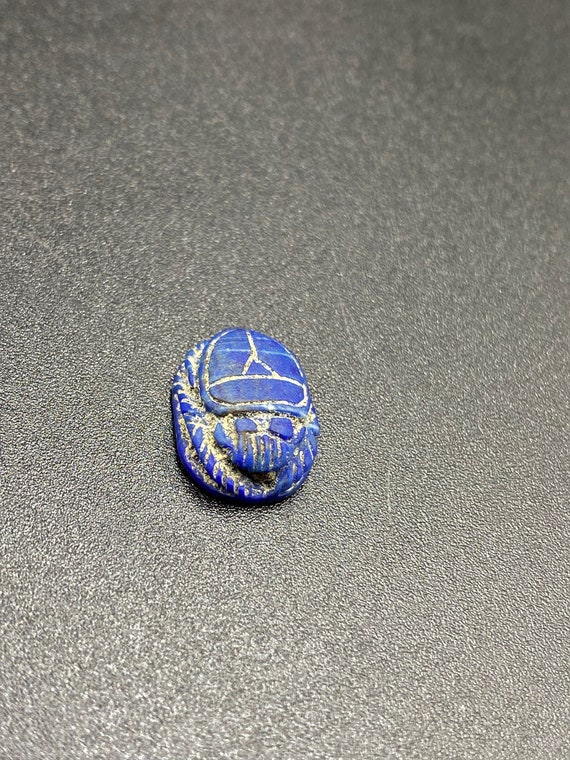 Ancient Egyptian Art Scarab Stamp Seal Bead Amulet Je… - Gem