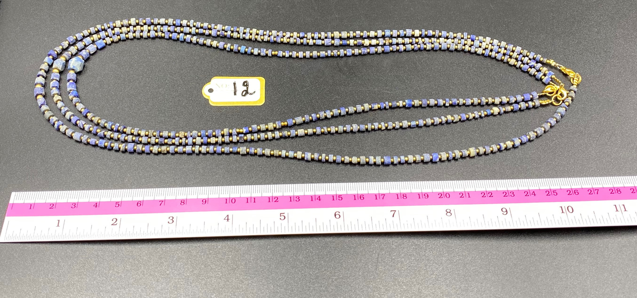 Lot of 3 String of Lapis Lazuli Ancient Beads From Afghanistan - Etsy