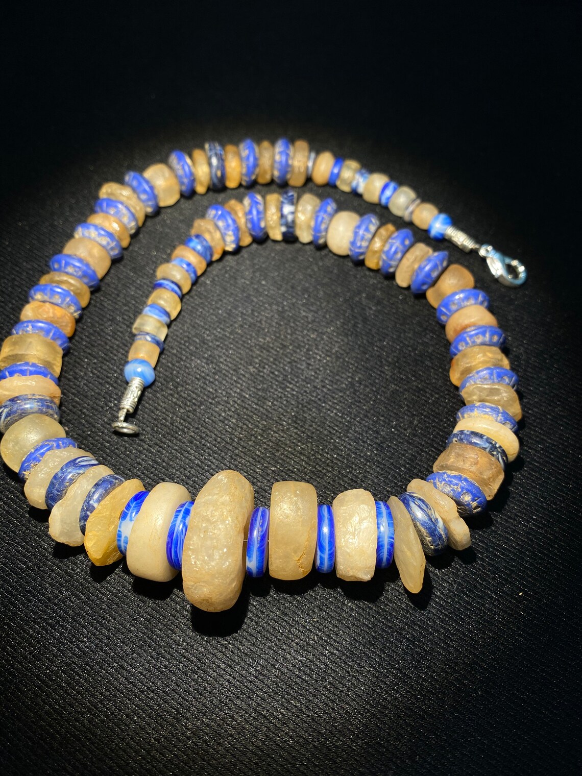Ancient Crystal Quartz Beads Necklace Neolithic Period Jewelry - Etsy