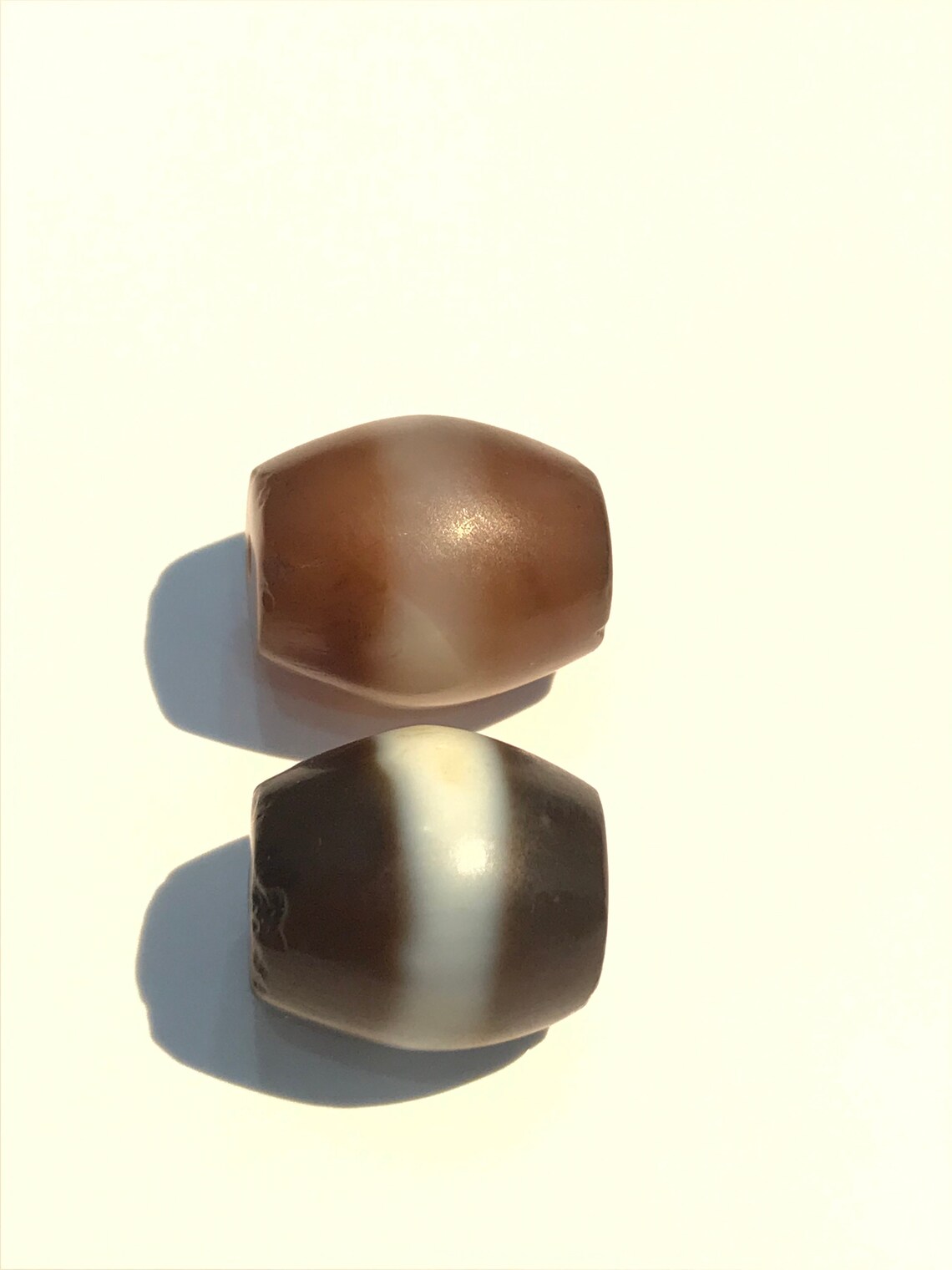 Authentic Ancient Very Rare Tibetan Black & White Chung Dzi | Etsy