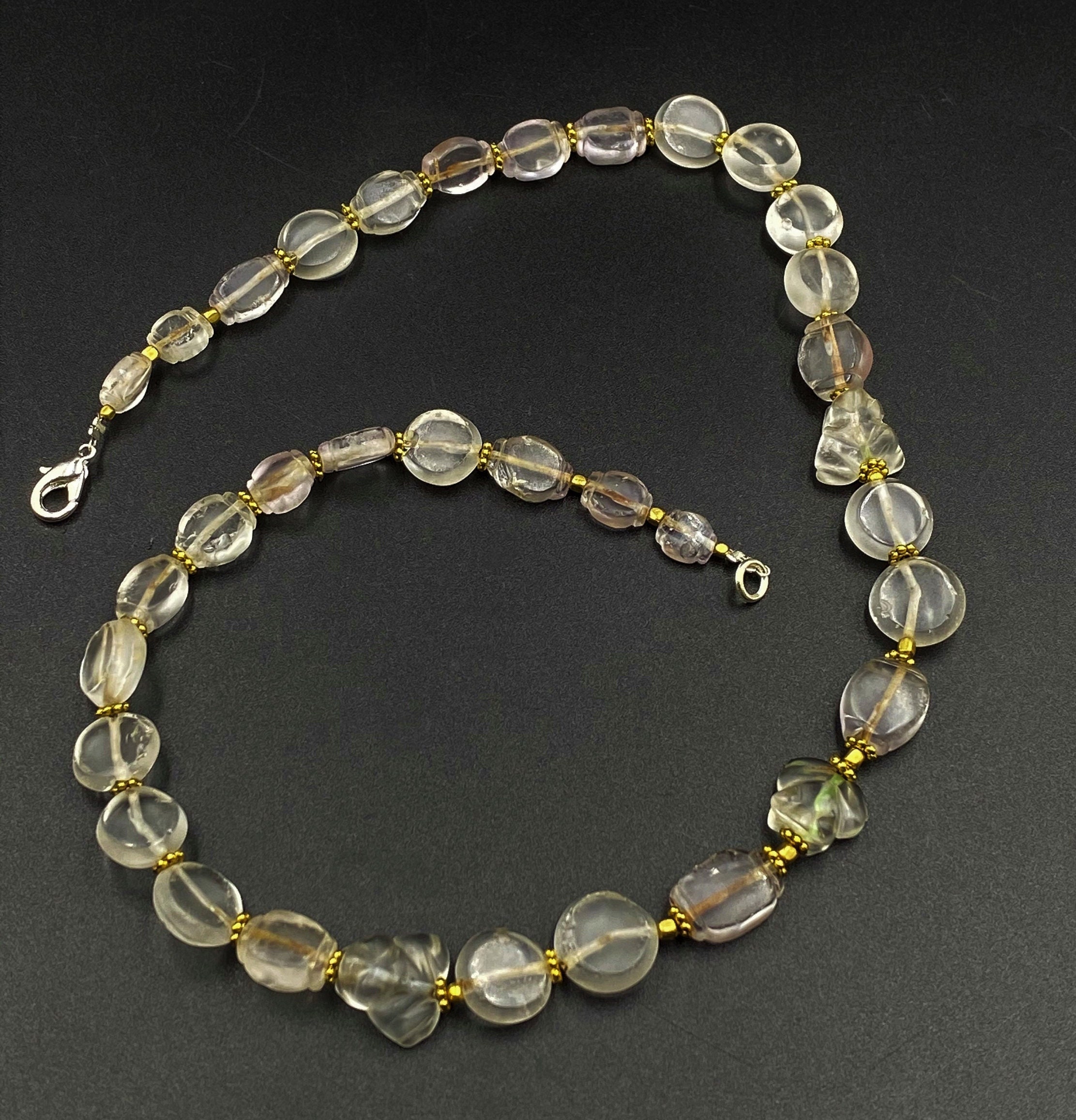 Old Antique Crystals Quartz Jewelry Beads Necklace of Ancient - Etsy