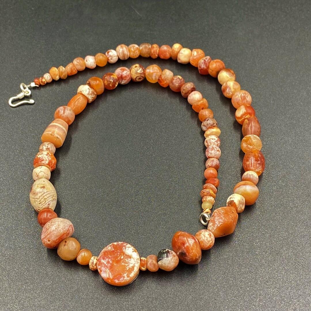 Old Ancient Antique Indo Greco Bactrian Carnelian Old Beads - Etsy