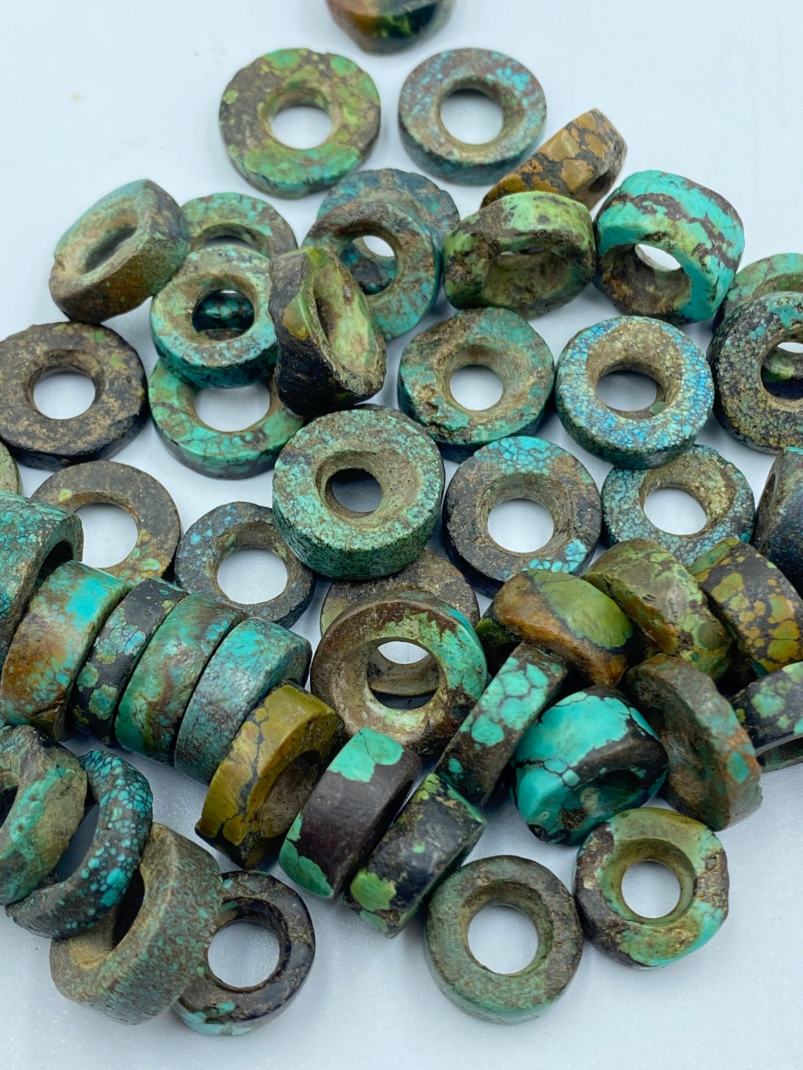 Old Antique Himalayan Nepali Tibetan Turquoise Amulet - Etsy