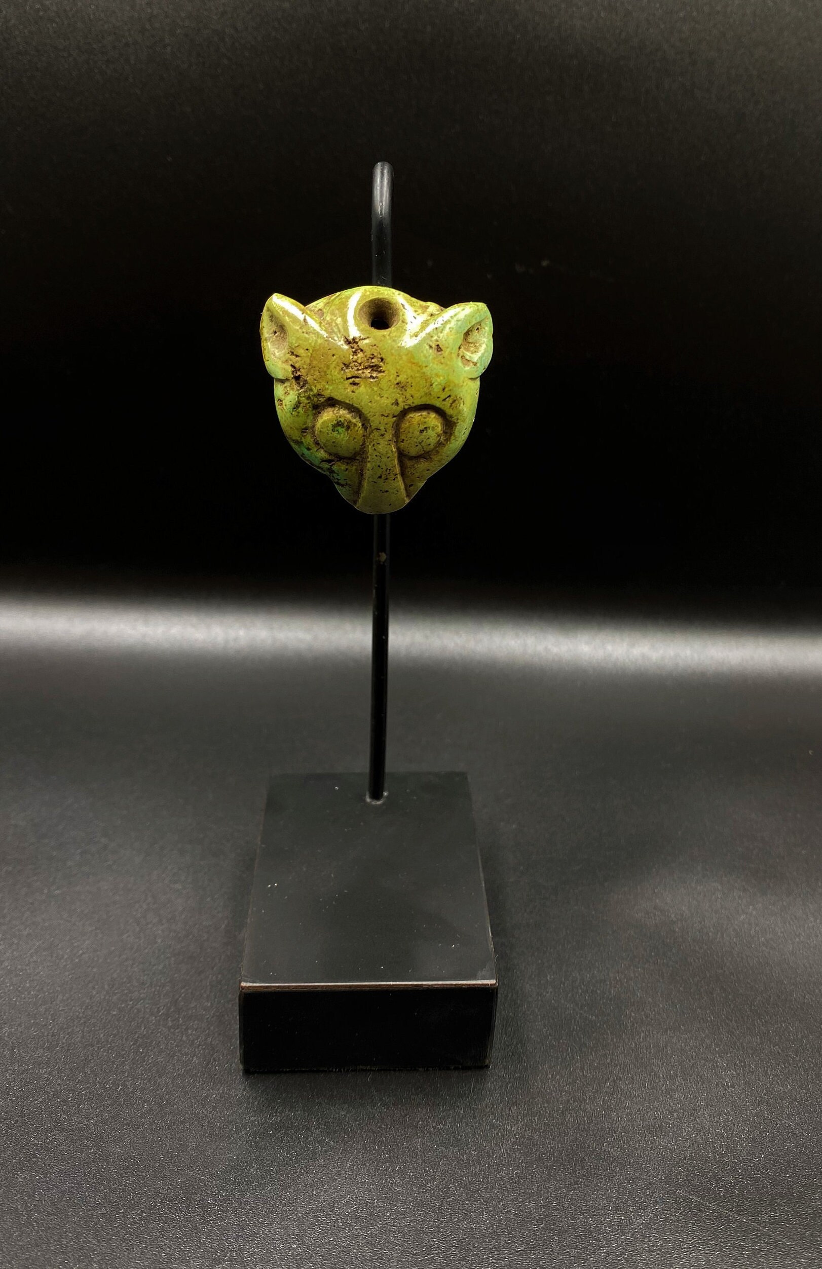 Ancient Chines Han Dynasty Turquoise Bead Pendant Engrave Wild - Etsy