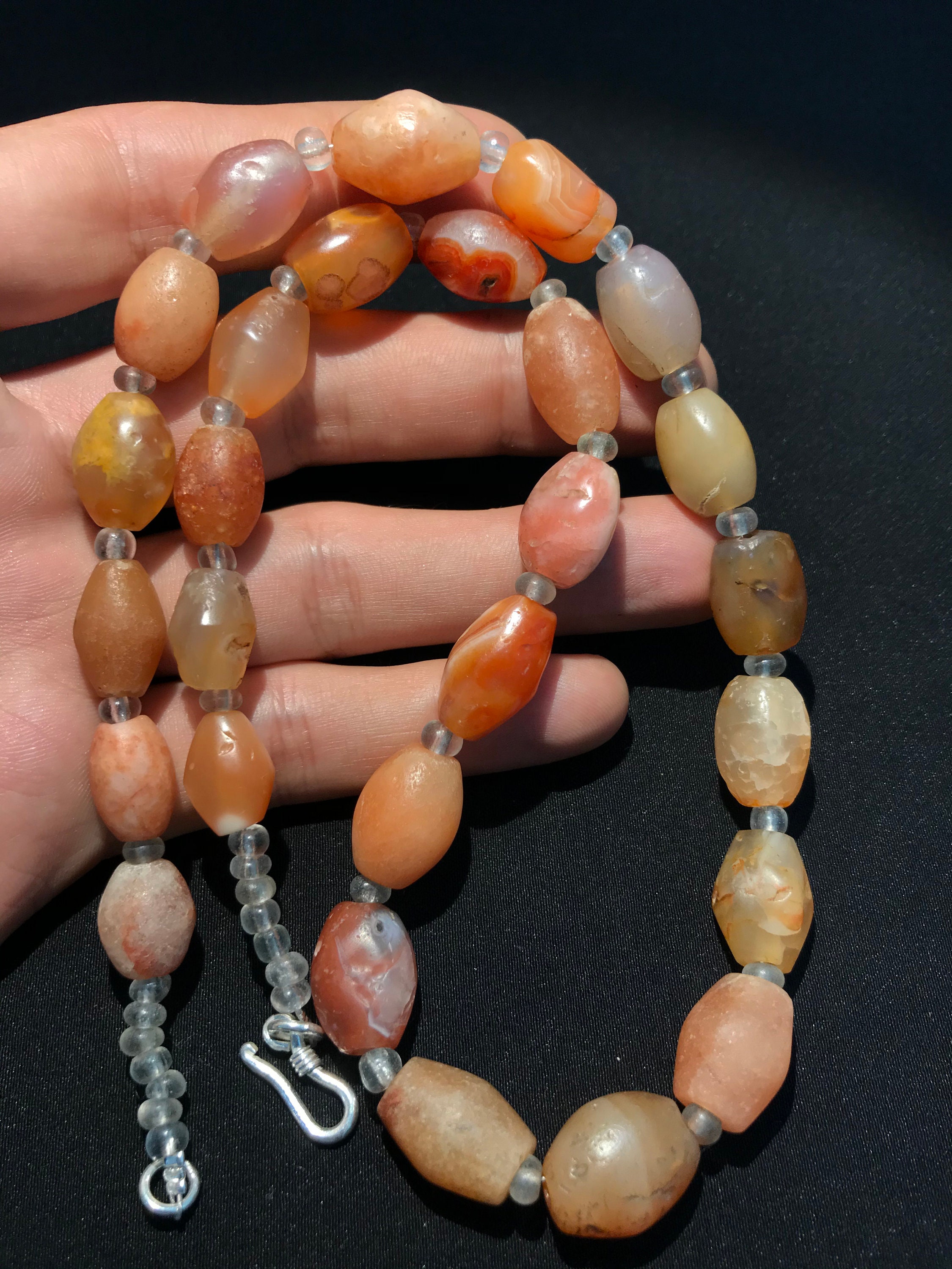 Ancient Carnelian Beads Old Natural Carnelian Beads II Lll - Etsy