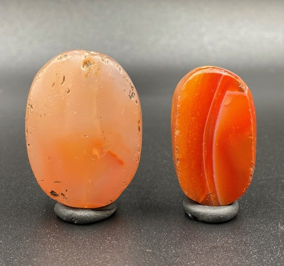 Ancient Haqiq Talisman Middle East Trade Jewelry Carn… - Gem