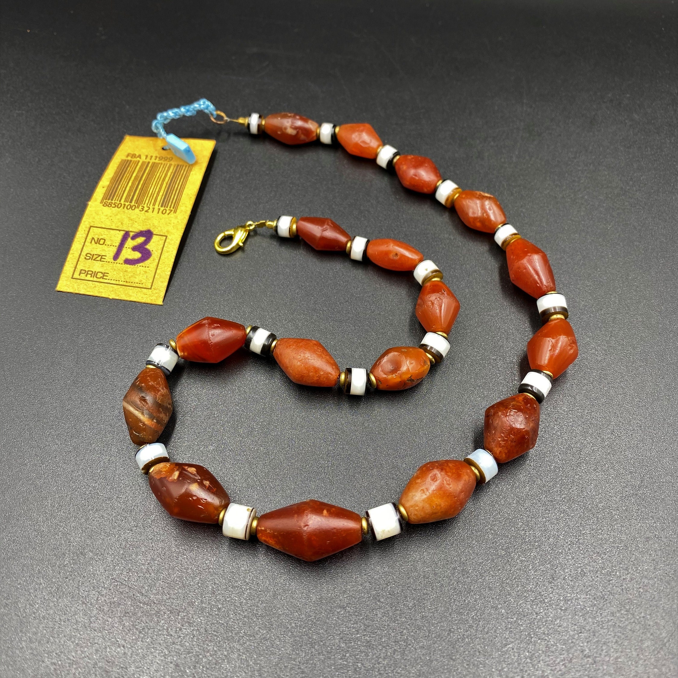 Himalayan Old Beads From Ancient Indo-tibetan Agate Beads - Etsy