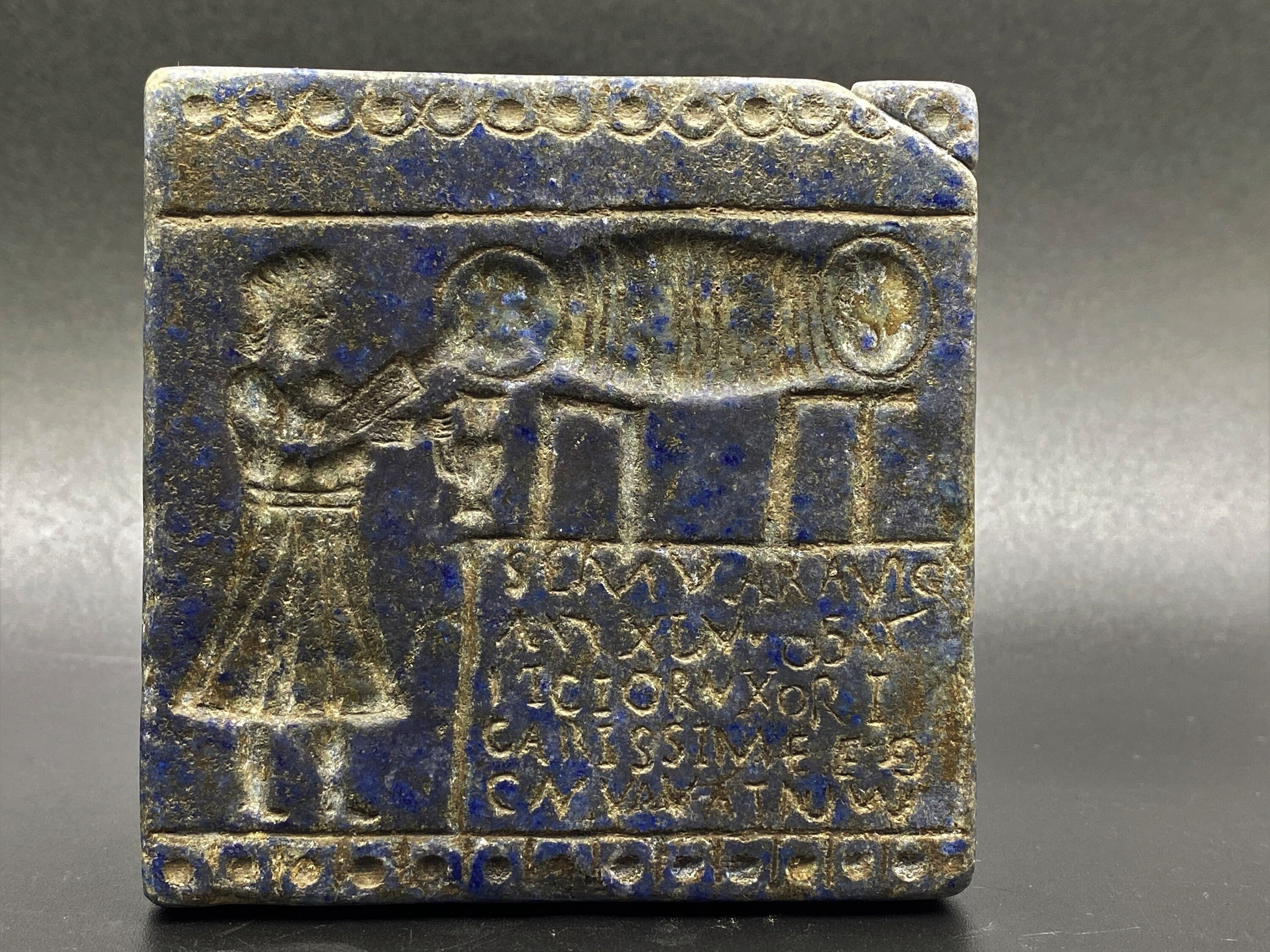 Antique Lapis Engraved Carved Tablet Plank From Ancient - Etsy UK