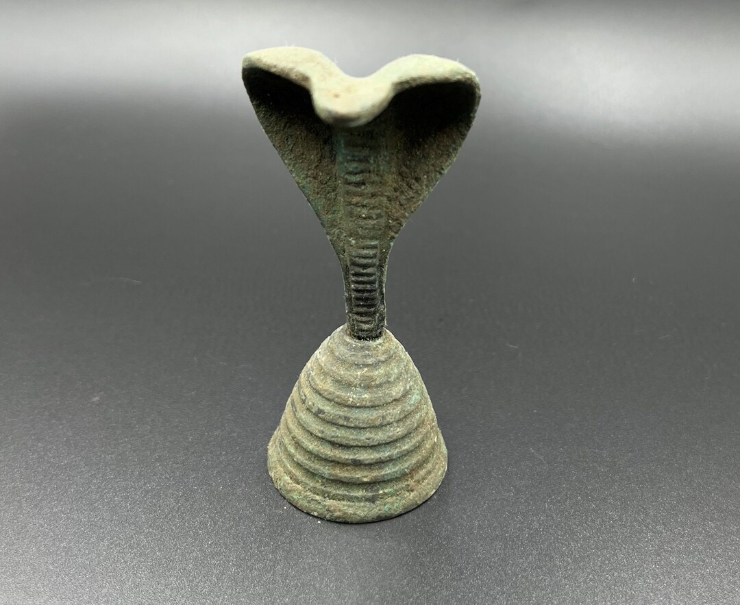 Antique Style Bronze Snake Figure - Etsy