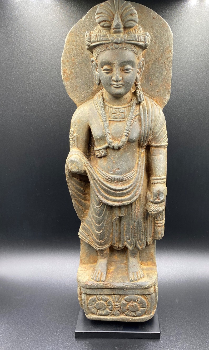 Greek Kushan Himalayan Antique India Gandhara Art Statue - Etsy