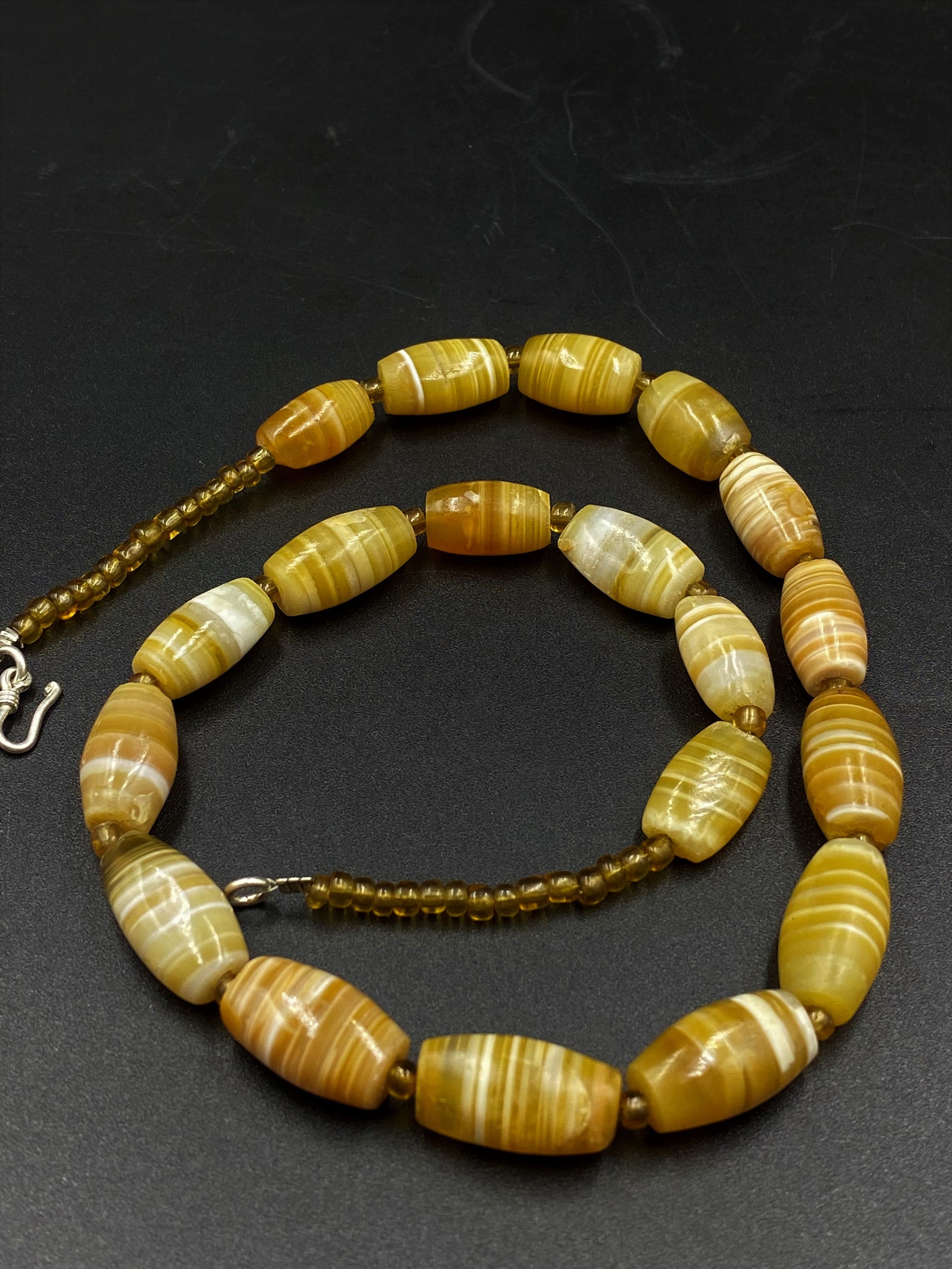 Old Ancient Antique Banded Agate Beads - Etsy