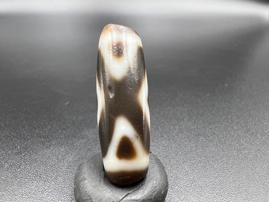 Rare Himalayan Nepali India Tibet Eyes Zee Dzi Prayer Amulet Bead ...
