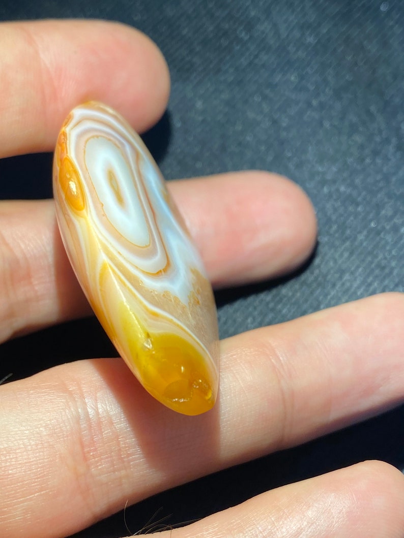 Vintage Antique Old Jewelry Greek Bactrian Banded Agate Beads - Etsy