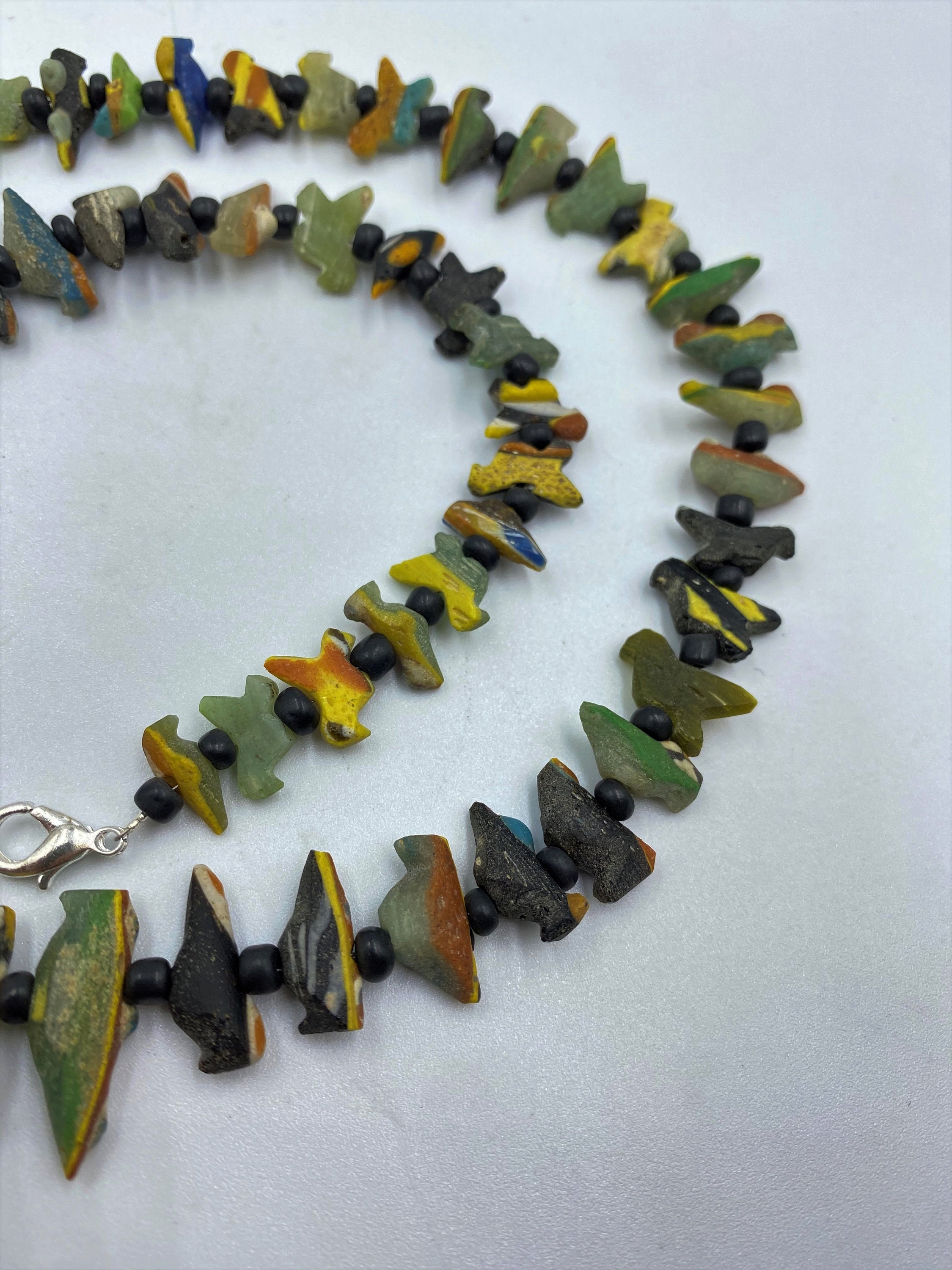 Lot of Old Antique Glass Gabri Bird Figures Jewelry Beads From | Etsy