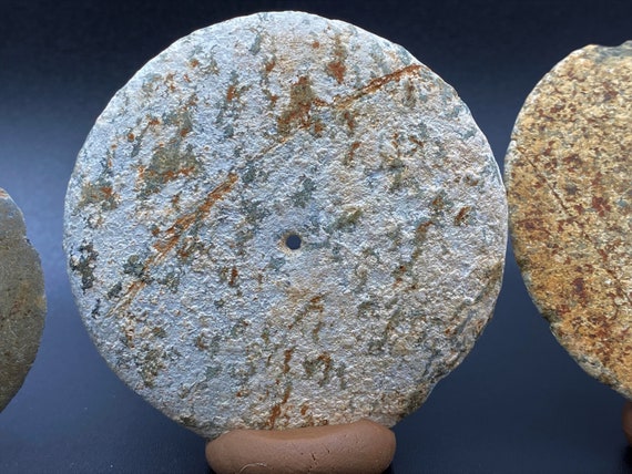 Old Antique Ancient Stone Age Stone Jewelry Bead Pend… - Gem