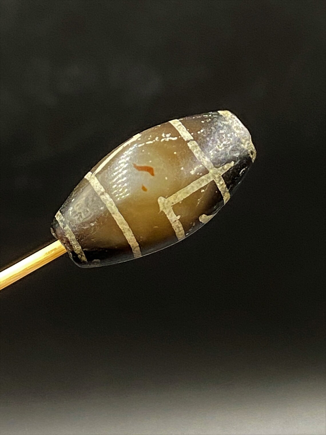 Old Himalayan Indo Tibetan Phum Dzi With Rare Pattern - Etsy