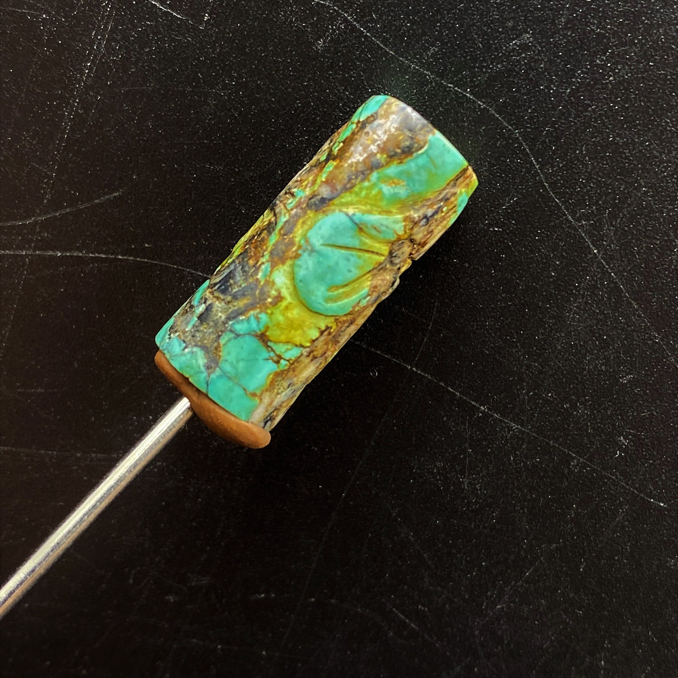 Chines Tang Dynasty Engraved Fish Figure on Turquoise as - Etsy