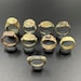 Ancient Near Eastern Roman Greek Sasanian Jewelry Bronze Signet Rings ...