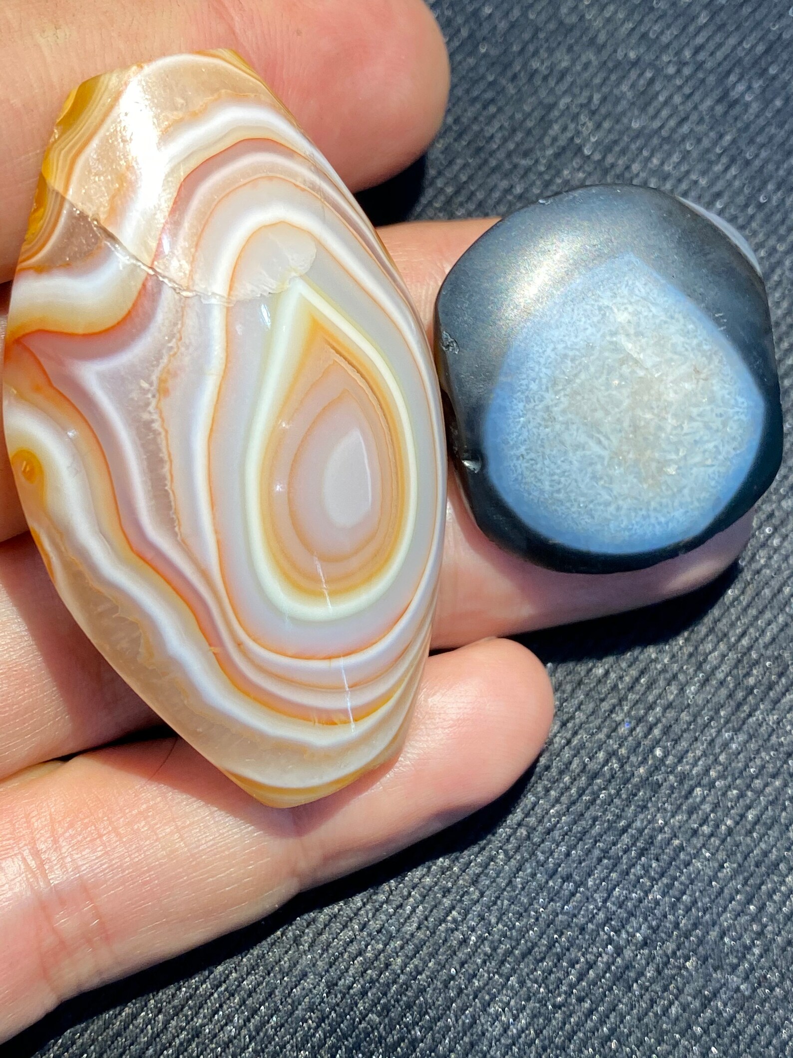 Vintage Antique Old Jewelry Greek Bactrian Banded Agate Beads - Etsy