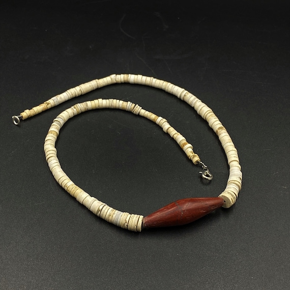 Old Antique Ancient Shell and Jasper Indus valley be… - Gem