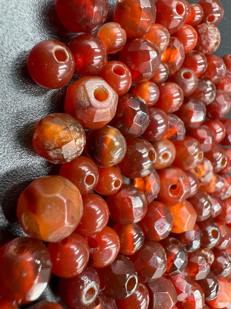 Ancient Agate Carnelian Old Beads - Etsy